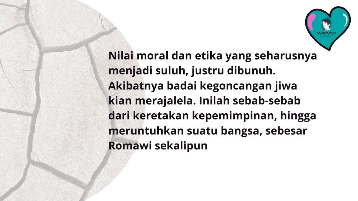 Retak-Retak yang Merusak - Mas Imam Nawawi